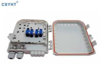 中国 FTTH Gponネットワーク8は1X8繊維光学PLCのディバイダーが付いている屋外の端子箱の芯を取ります 販売のため