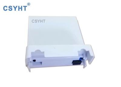 Cina scatola di distribuzione a fibra ottica del ftth della piastra frontale della presa a muro della scatola di termine di Rosetas della fibra di 2 ABS del centro mini in vendita