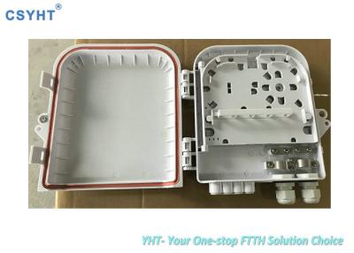 Cina ABS dell'interno a fibra ottica impermeabili/pp dei centri della scatola terminale di IP65 FTTH 8 materiali in vendita