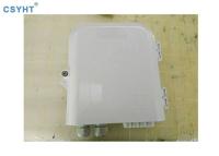 China 2x8 PLC IP65 Ftth Fiber Optic Termination Box With Lock for sale