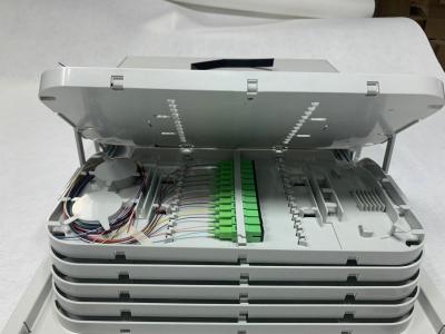 Cina SpA del duplex 1x8 di LC del quadro d'interconnessione del supporto di scaffale 72FO con lo scivolamento dei vassoi in vendita