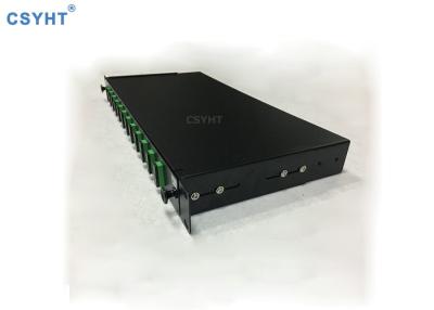 Cina Pagina di distribuzione a 19 pollici della fibra ottica di 1U 24FO FDF con il porto duplex dell'adattatore dello Sc 12 in vendita