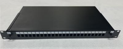 Cina lo scaffale a 19 pollici 1U ha montato il porto di fibra ottica 24 che fa scorrere il quadro d'interconnessione con l'adattatore e la treccia dello Sc in vendita