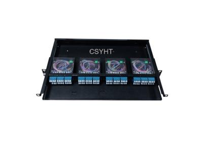 Cina Centro dati del quadro d'interconnessione del cavo a fibre ottiche dell'adattatore ODF 1U del quadrato di 96FO LC in vendita