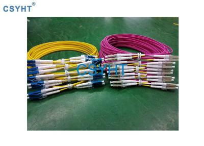 Cina Treccia a fibra ottica di SC/UPC MP DX G657A2 2.0mm LSZH 10m in vendita