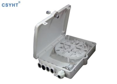 中国 CATVネットワーク1x8 PLCのABS 30mmくねりFTTHの端子箱 販売のため