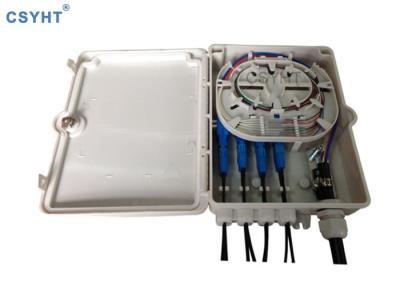 Cina Scatola terminale della curvatura FTTH dell'ABS 30mm dello SpA di reti televisive via cavo 1x8 in vendita