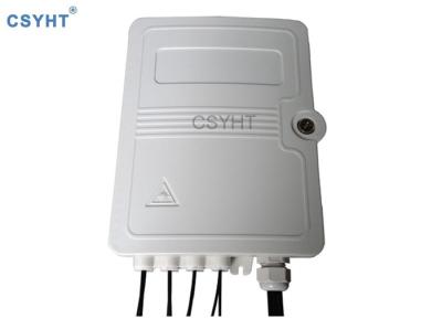 中国 CATVネットワーク1x8 PLCのABS 30mmくねりFTTHの端子箱 販売のため