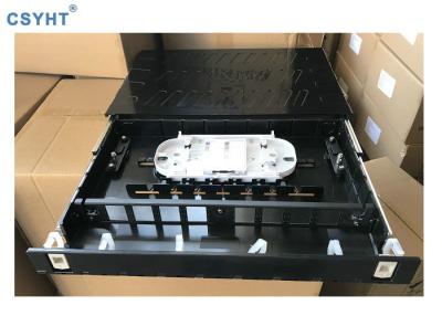 Cina Pagina di distribuzione ottica a 19 pollici del supporto di scaffale 1U 96core 24SC in vendita