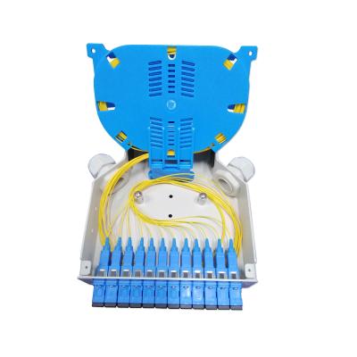 Cina 12 scatola a fibra ottica di BACCANO della st FTTX FTTB dello Sc FC LC del porto in vendita