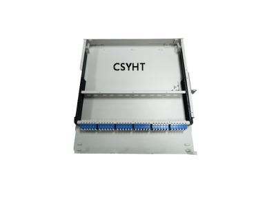 Cina 144C MPO che fa scorrere il quadro d'interconnessione di fibra con l'applicazione delle soluzioni del centro dati dell'adattatore del quadrato di LC in vendita
