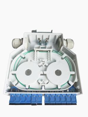 中国 ISO9001 FC SCのアダプターFTTH FTTBの喧騒の柵の端子箱 販売のため
