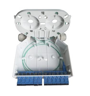 中国 ISO9001 FC SCのアダプターFTTH FTTBの喧騒の柵の端子箱 販売のため