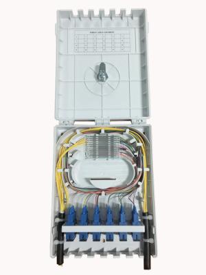 Cina IP22 contenitore terminale a fibra ottica di SpA 24cores FTTH dell'ABS 1*8 in vendita
