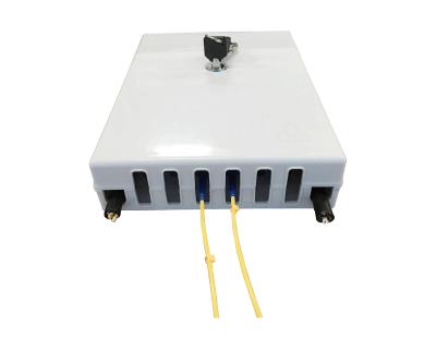 Cina IP22 contenitore terminale a fibra ottica di SpA 24cores FTTH dell'ABS 1*8 in vendita