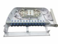 China Abs 24SC FTTB Fiber Optic Patch Panel 19inch 1U for sale