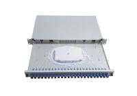 China 12FO Rack Mount 1u 24fibers Splicing Patch Panel for sale