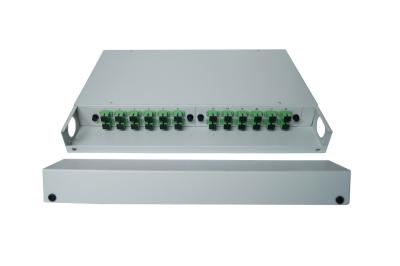 Cina FTTX 1u 19inch 24cores ha riparato il quadro d'interconnessione montato CATV in vendita