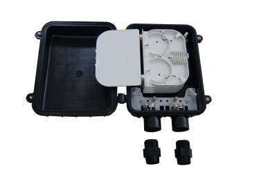 Cina FTTB Plastic 24f Horizantal Fiber Optic INLINE BLACK COLOR ENClosure ABS in vendita