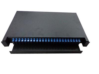 Cina porti di fibra ottica FTTH del quadro d'interconnessione di 1u 48cores CATV 24 in vendita