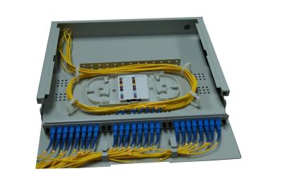 Cina Copertura trasparente a fibra ottica del quadro d'interconnessione di GPON CATV 24cores in vendita