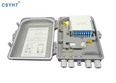 China Plastica a fibra ottica all'aperto del contenitore di separatore di IP65 24fo per il progetto FTTx for sale