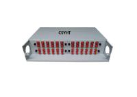 China CATV 2U 48C Fiber Optic Patch Panel 19inch For Data Center Solutions for sale