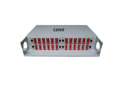 Cina Quadro d'interconnessione a fibra ottica di CATV 2U 48C 19inch per le soluzioni di Data Center in vendita