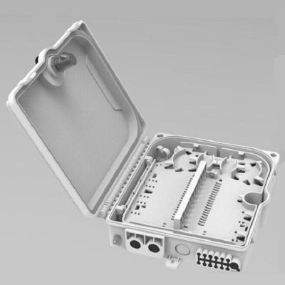 Китай Держатель стены коробки распределения оптического волокна PLC 12ports FTTH 1x8 продается