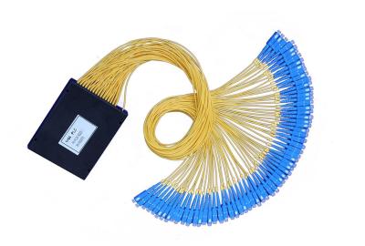China 1X64 Fiber Optic PLC Splitter FTTH Splitter for FTTH Gpon CATV Applications à venda