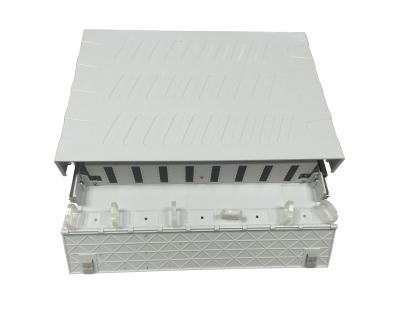 Cina 48 Rack Mounted Plastic Fiber Optic Patch Panel FTTH Distribution Frame in vendita