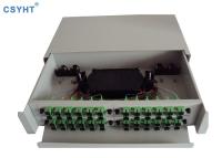 China 48FO FTTH Patch Panel  ODF 19'' 2U Sliding SC For CATV for sale