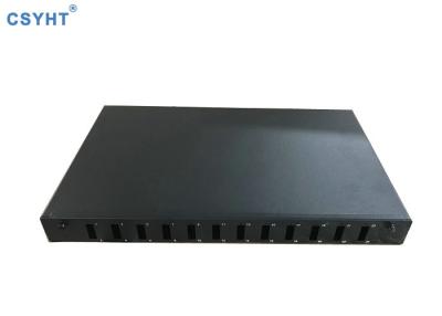 Cina Scivolamento a fibra ottica dei porti del quadro d'interconnessione di MTP MPO 1U 19F FTTB 24 in vendita