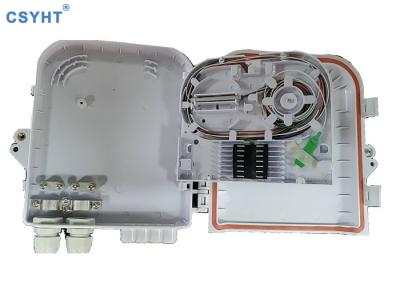 Cina Scatola di distribuzione di fibra ottica impermeabile IP65 2 in 8 verso l'esterno il centro 8 in vendita
