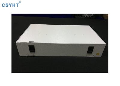 Cina duplex a 19 pollici a fibra ottica del quadro d'interconnessione della treccia di 12c ODF 1m 0.9mm 2U LC in vendita