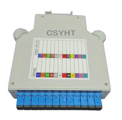 Cina Scatola di collegamento a fibra ottica dello Sc 12 Aluninum per FTTH CATV GPON in vendita