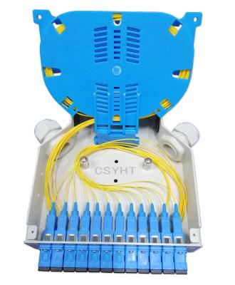 Cina Scatola di collegamento a fibra ottica dello Sc 12 Aluninum per FTTH CATV GPON in vendita