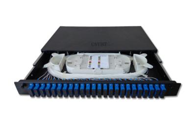 Cina duplex a 19 pollici a fibra ottica dello Sc del quadro d'interconnessione di 48F CATV GPON ARS48BM in vendita