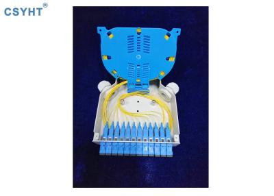 Cina Distributore commerciale IP45 di recinzione della fibra della ferrovia FTTH di BACCANO con 6 l'adattatore di SCD LCQ in vendita