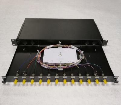 Cina Lo scaffale di ODF-RS-205 19inch ha montato il quadro d'interconnessione a fibra ottica scorrevole in vendita