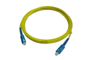 Cina Cavo di toppa a fibra ottica a fibra ottica del cavo di toppa SC/UPC collegato convenientemente a CATV, telecomunicazioni di FTTX GPON in vendita