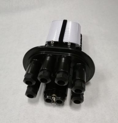 China FOSC Mechanic Sealing Type Flat 288Cores Dome Closure FIST Flat Splice Box for sale