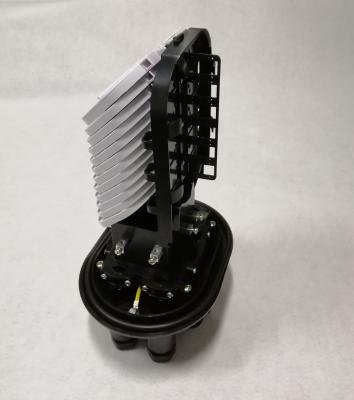 China FOSC Mechanic Sealing Type Flat 288Cores Dome Closure FIST Flat Splice Box for sale