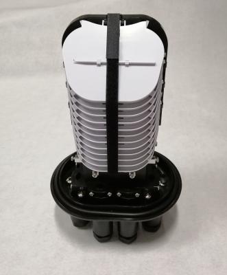 China FOSC Mechanic Sealing Type Flat 288Cores Dome Closure FIST Flat Splice Box for sale
