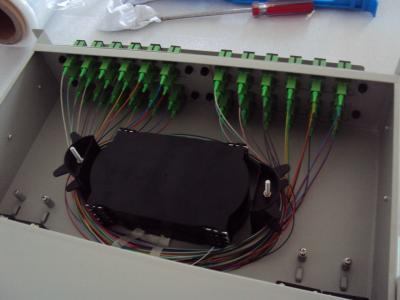 Cina 2U il centro del cassetto ODF 48 con la recinzione a fibra ottica del quadro d'interconnessione dello Sc in vendita