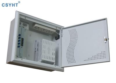 Cina FTTH Soho Box Indoor Wallmount Fiber Optic Information Box with ONU box and Telephone Splitter for Home Use in vendita