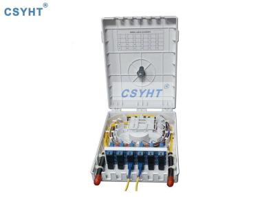 Cina Due iso a fibra ottica del contenitore di separatore della scatola di distribuzione dello Sc FTTH dei moduli 24 in vendita