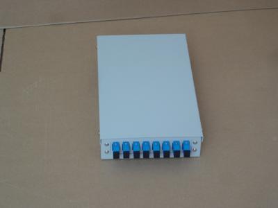 Cina contenitore terminale fissato al muro di metallo FTTH di 4C 24C dell'interno per i sistemi di CATV in vendita