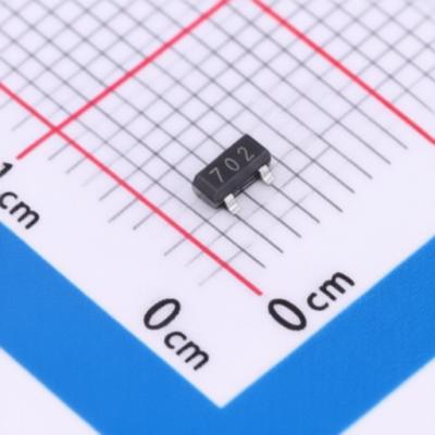 China SOT 23 Plastic Encapsulated ALJ 2N7002K N Channel MOSFET with High Saturation Current Capability for sale