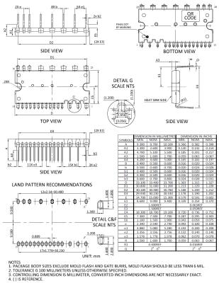 China motor drive intelligent power module AOS AIP5D10K060Q1 with integrated Schmitt trigger receiver circuits for sale